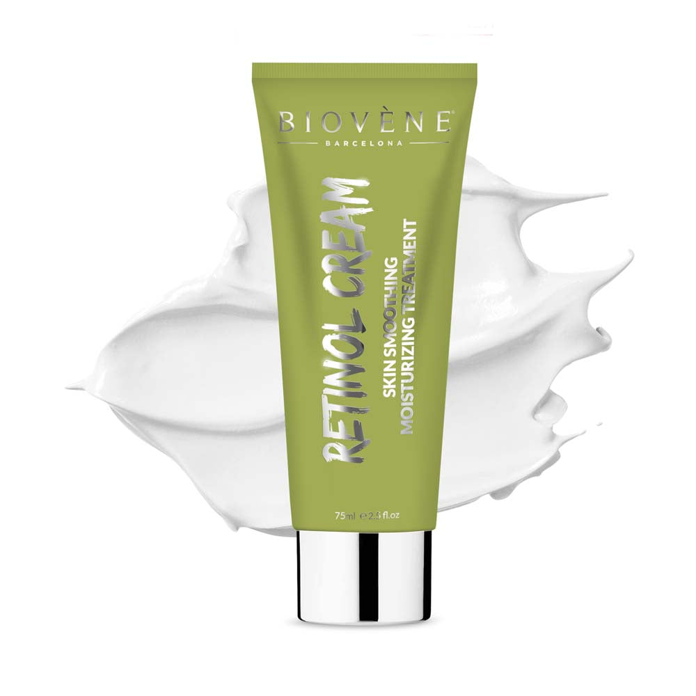 RETINOL CREAM Skin Smoothing Moisturizing Treatment — Biovène Barcelona ...